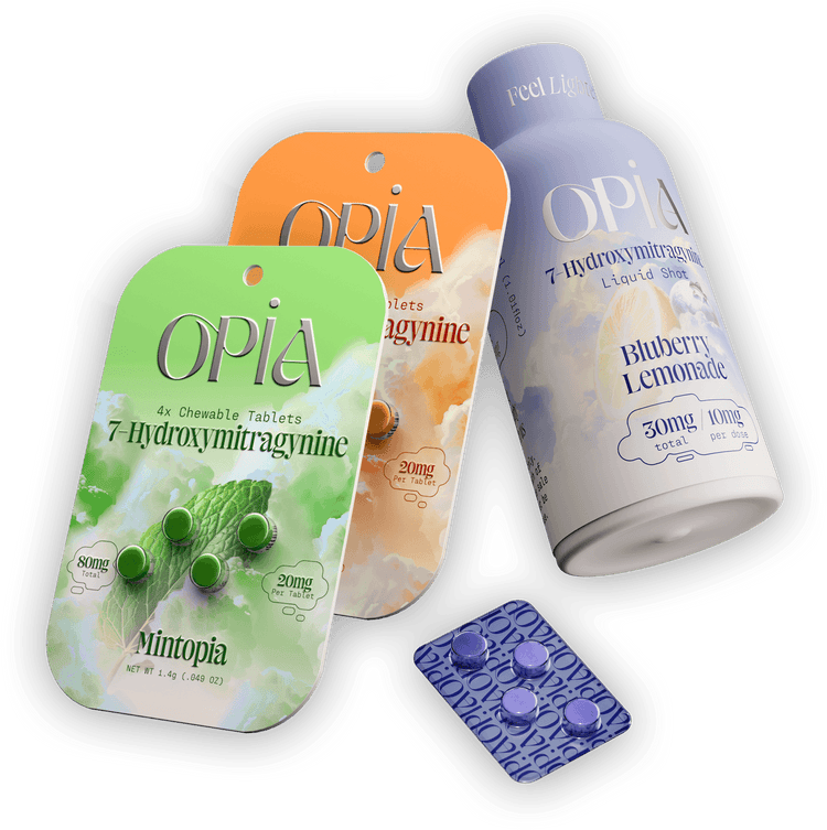 OPIA 7-Hydroxymitragynine Kratom – OPiA Kratom